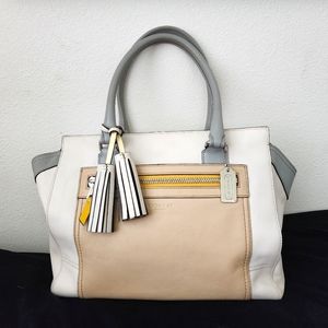 Coach | Bags | Coach Legacy Colorblock Leather Candace Med Carryall 999 ...